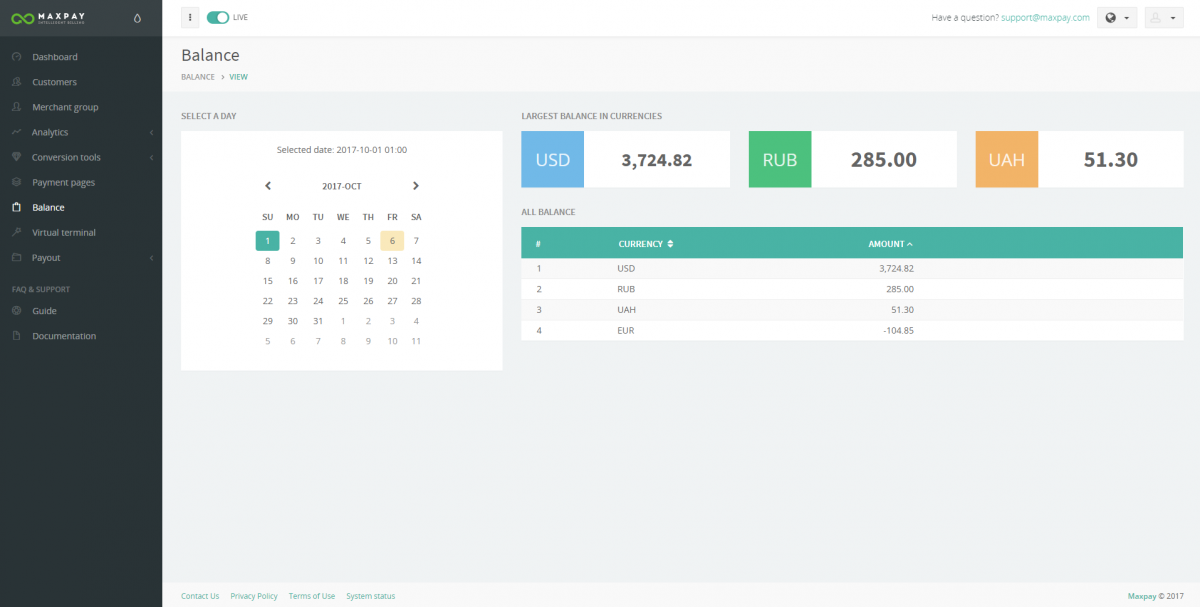Features of the Merchant Portal. Vol.2 – Blog about online payments ...